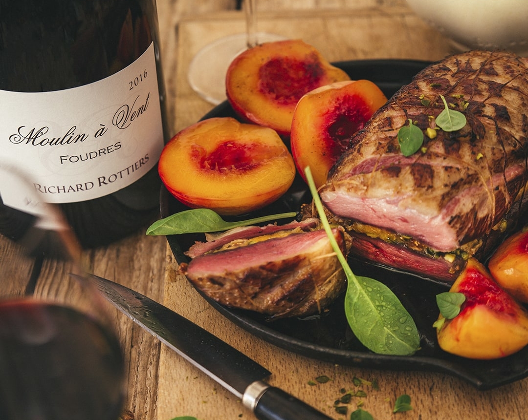Magret de canard aux fruits secs et nectarines rôties - Site Officiel ...